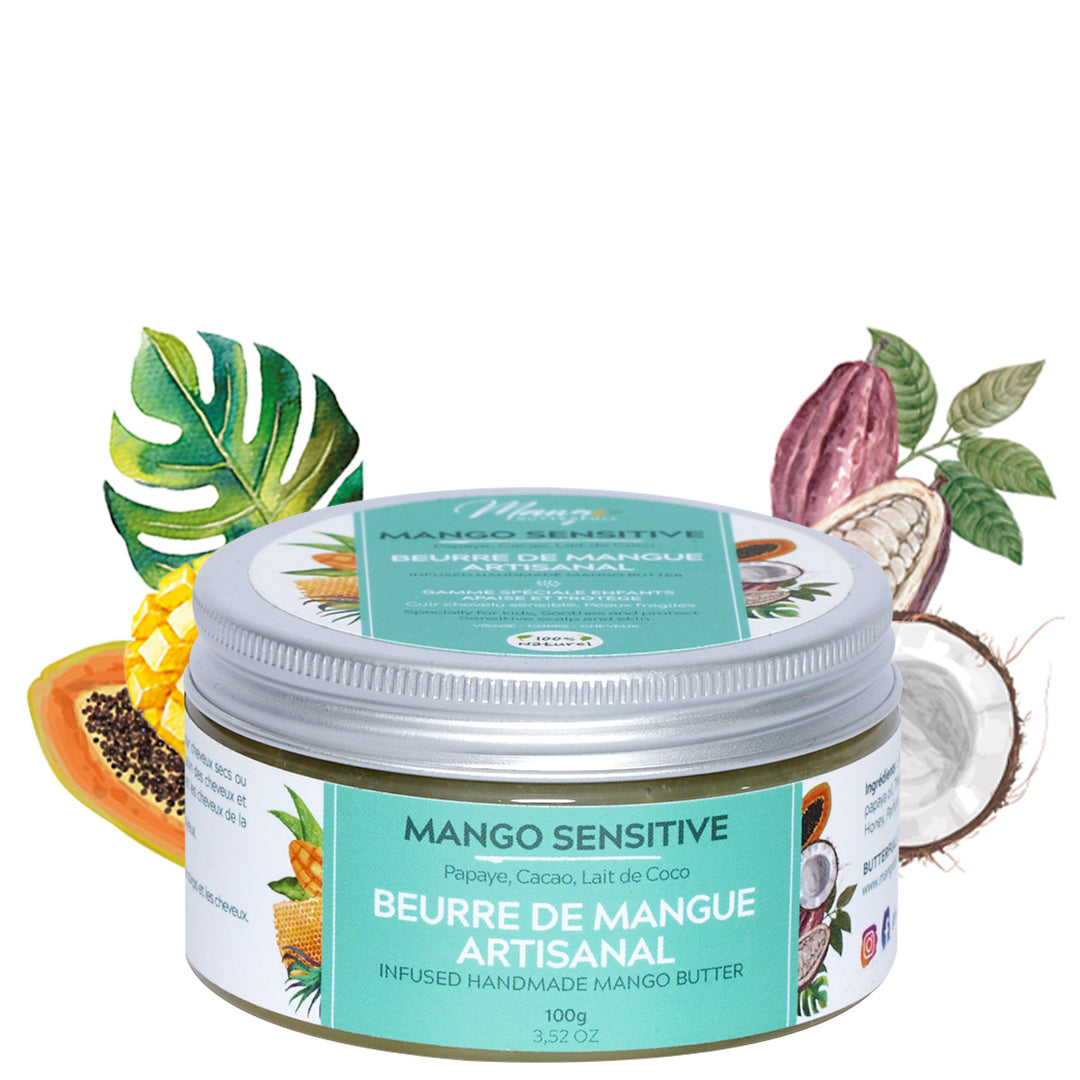 Beurre de mangue Mango sensitive – Mango Butterfull Cosmétics