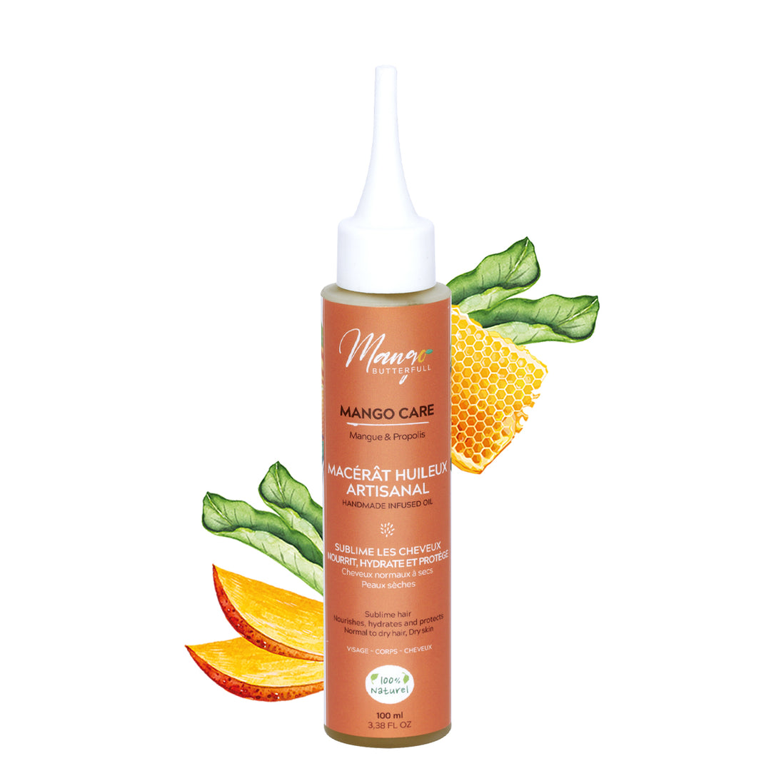 Macérât huileux Mango care – Mango Butterfull Cosmétics